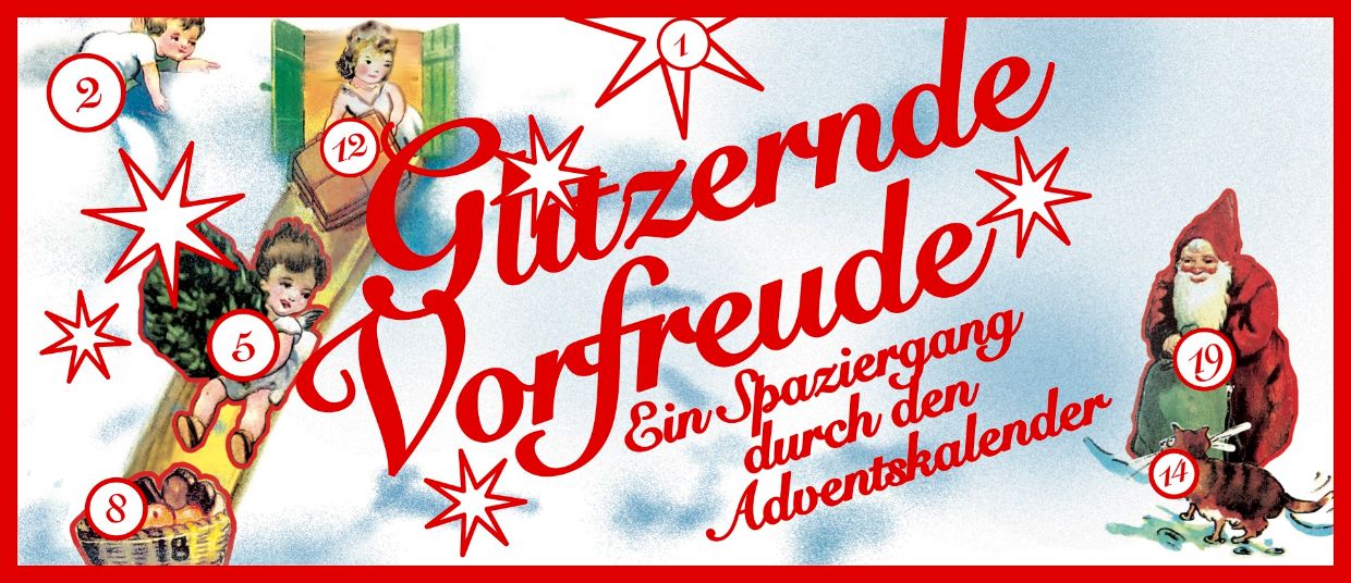 Glitzernde Vorfreude - Ein Spaziergang durch den Adventskalender